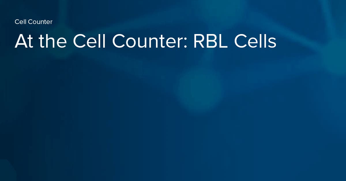 Cell Counter: RBL Cells