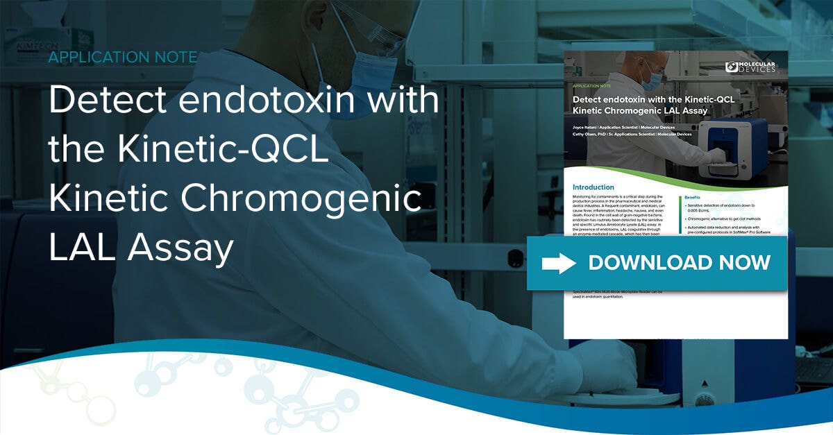 Detect Endotoxin With The Kinetic Qcl Kinetic Chromogenic Lal Assay