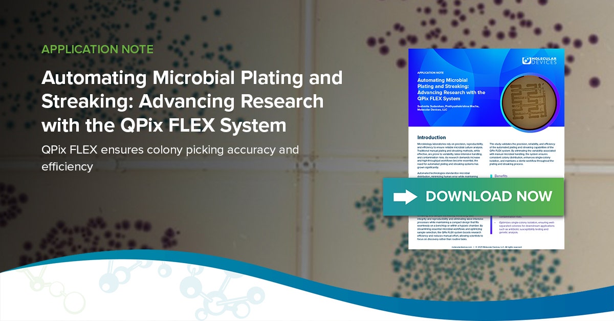 Automating Microbial Plating & Streaking with QPix FLEX System
