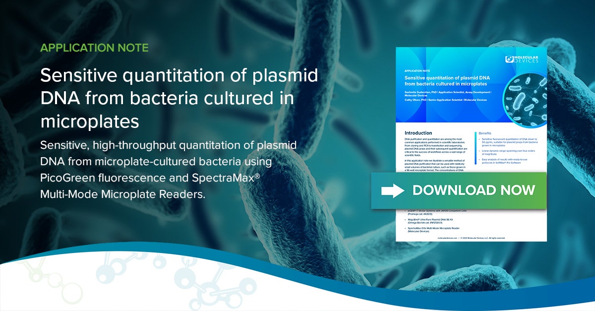 Sensitive Quantitation of Plasmid DNA in Microplate-Cultured Bacteria