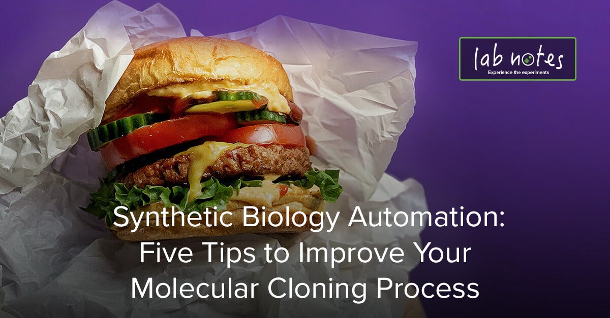 Synthetic Biology Automation: Five Tips to Improve Your Molecular ...
