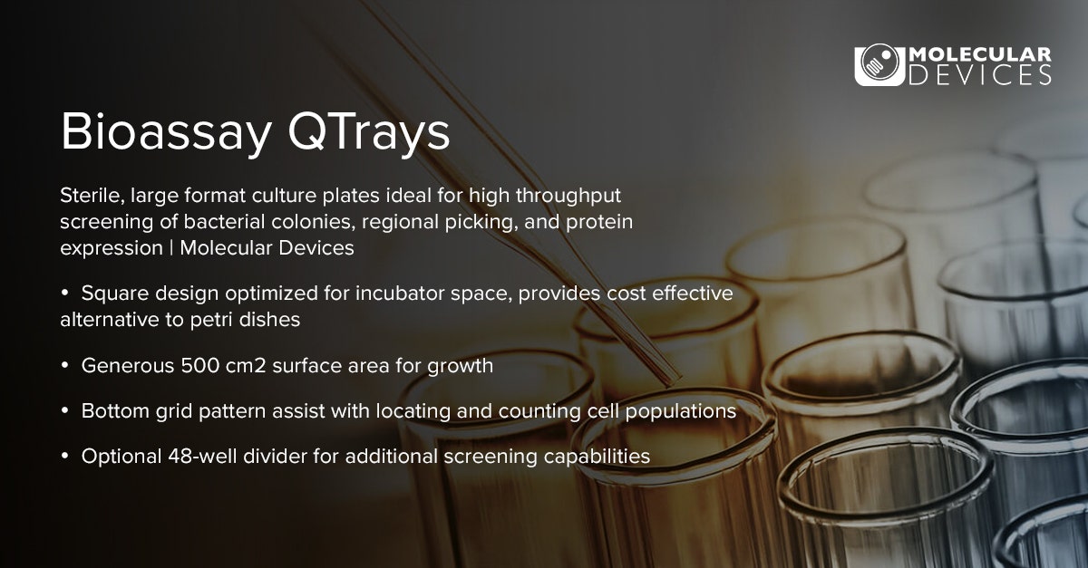 Bioassay QTrays, Culture Plates | Molecular Devices