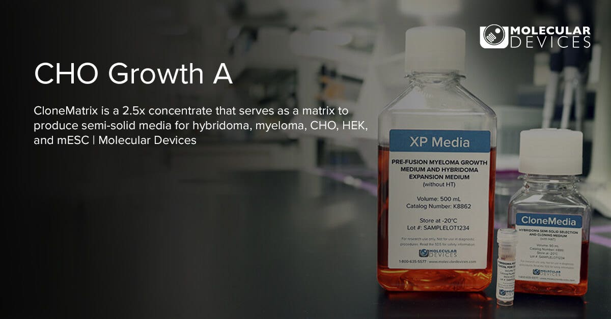 CloneMatrix and CloneXL, Methyltcellulose | Molecular Devices
