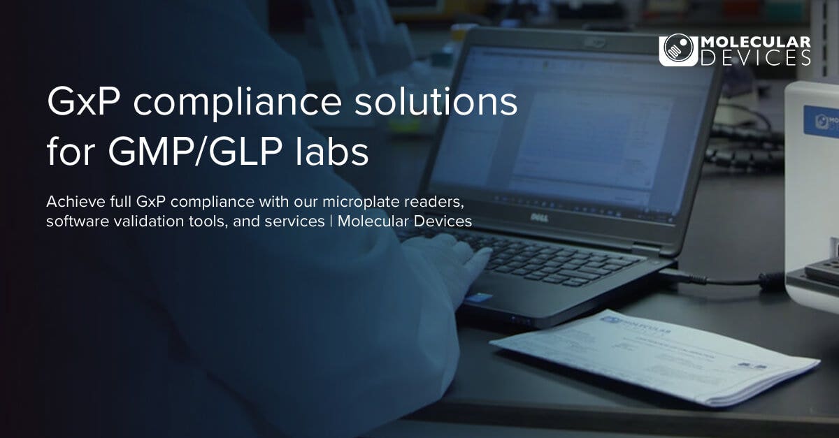 GxP Compliance Solutions, GMP/GLP labs | Molecular Devices