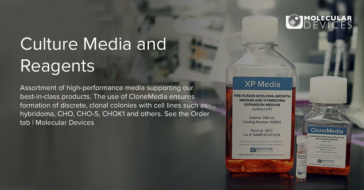 Cell Culture Media and Reagents | Molecular Devices