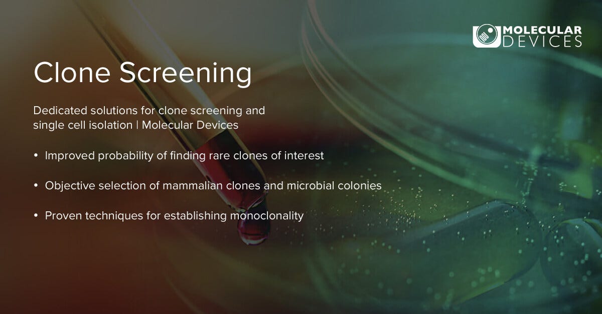 Clone Screening Solutions, Automated Colony Picking Clone Screening Solutions, Automated Colony Picking