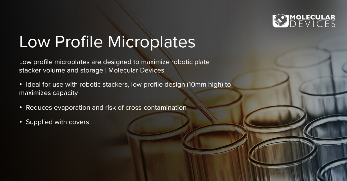 Low Profile Microplates, Robotic Plate Stacker | Molecular Devices