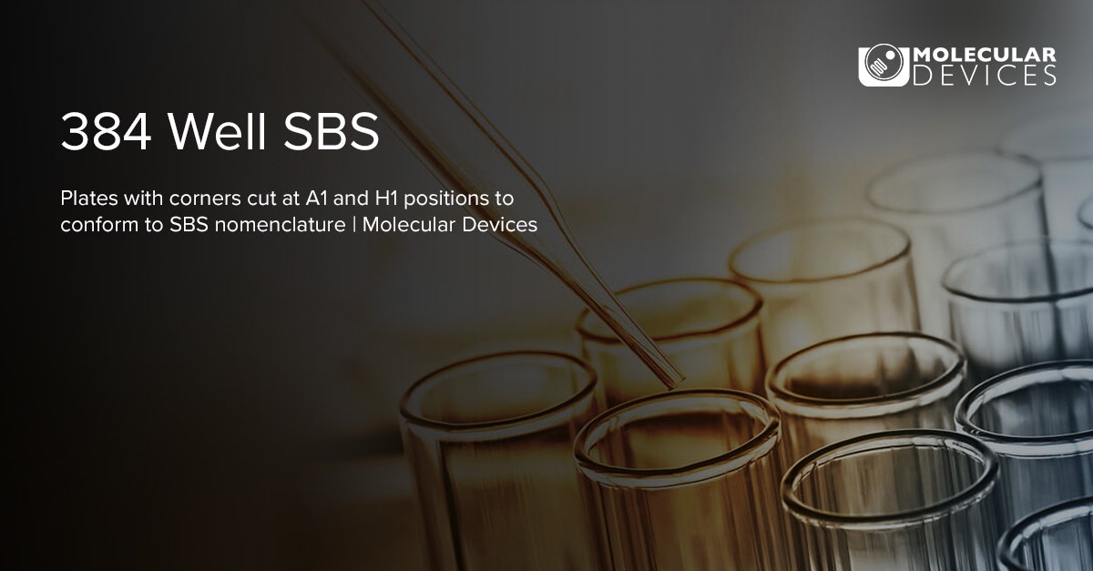 384 Well SBS Microplate | Molecular Devices