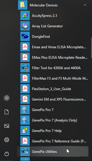 GenePix: Preparing a scanner to move or ship - how to park the scanner