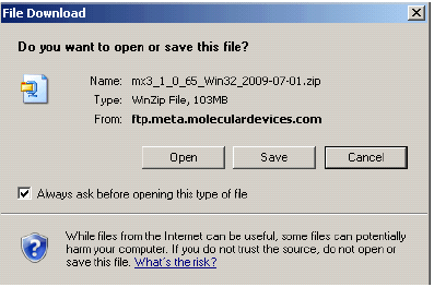 MetaXpress® Software: Update software to latest version