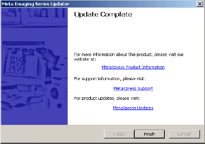 MetaXpress® Software: Update software to latest version