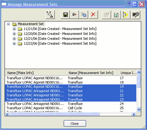 AcuityXpress®: How to export measurement sets