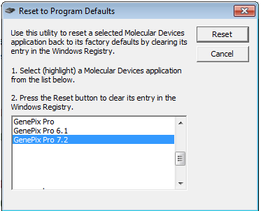 Genepix: Laser calibration failed