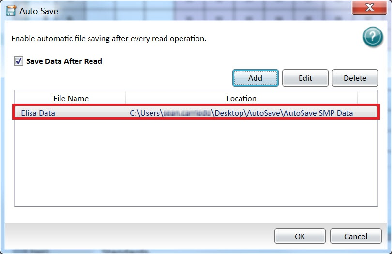SoftMax® Pro 6 and 7.0: Enabling and configuring the Auto Save feature