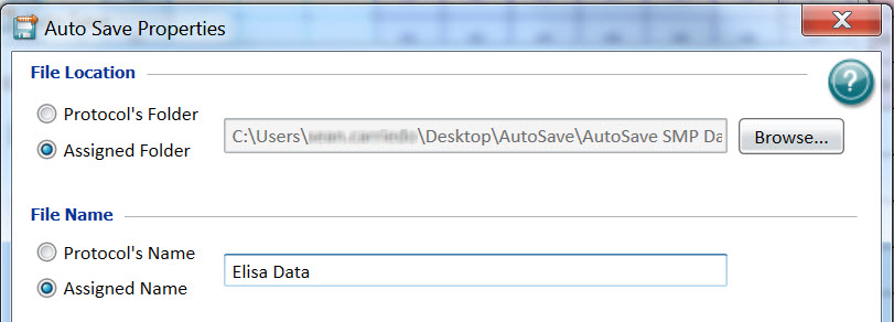 SoftMax® Pro 6 and 7.0: Enabling and configuring the Auto Save feature