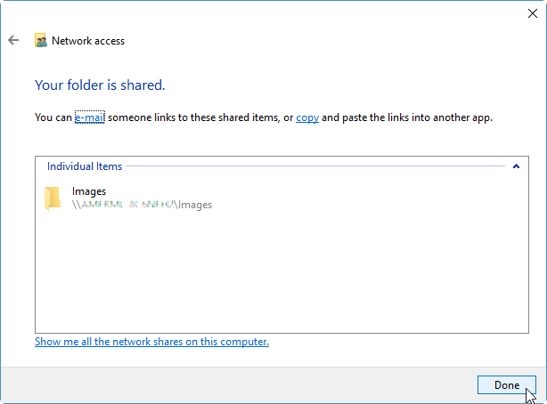 MDCStore™: Add image storage location (UNC)
