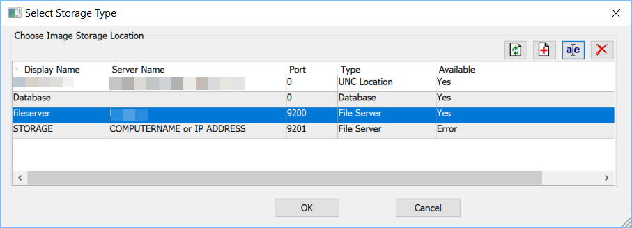 MDCStore™: Change or add image storage location using the MDC ...