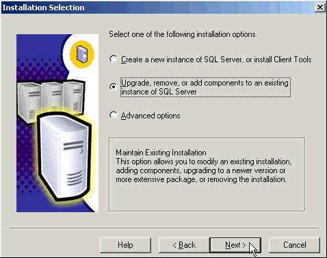 Acuity®, AcuityXpress™, DataXpress®, and MetaXpress®: upgrade from MSDE to SQL Server 2000 or ...