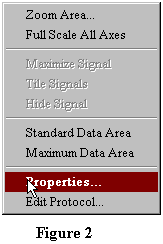 When recording an experiment with several sweeps make the last sweep a ...