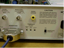 Axopatch: procedure for tuning a CV-203 BU headstage in detail