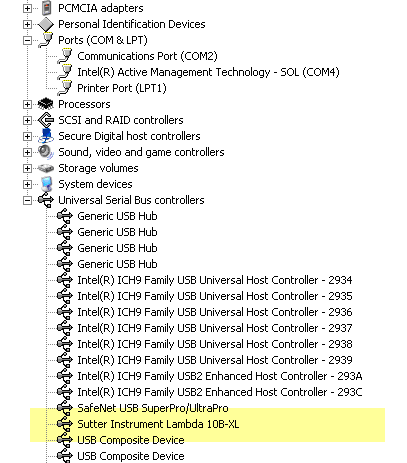 How to use the Lambda XL with version 7.7 of the MetaMorph® Software