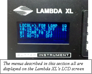How to use the Lambda XL with version 7.7 of the MetaMorph® Software