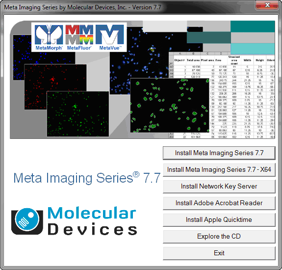 How to install the MetaMorph® Software version 7.7 on a computer ...