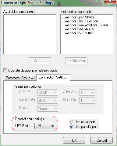 How to control a Lumencor Light Engine