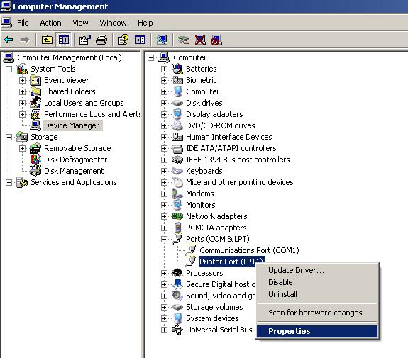 Meta Imaging Series®: How to configure parallel (LPT) ports
