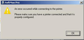 Trouble printing from SoftMax® Pro Software