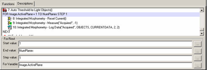 Advanced Journaling Tools Available on the Actions Tab of the MetaMorph ...