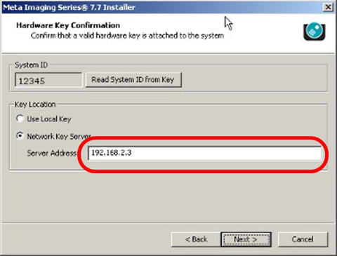 Installing MetaMorph® Software on client computers with a network license