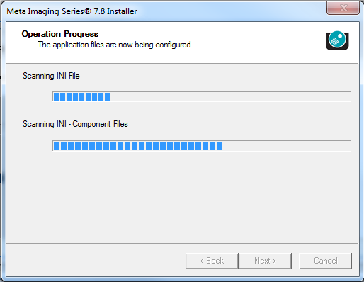 Installing Version 7.8 of the Meta Imaging Series® Software
