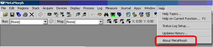 Finding Your System ID and Version of the MetaMorph®, MetaXpress ...