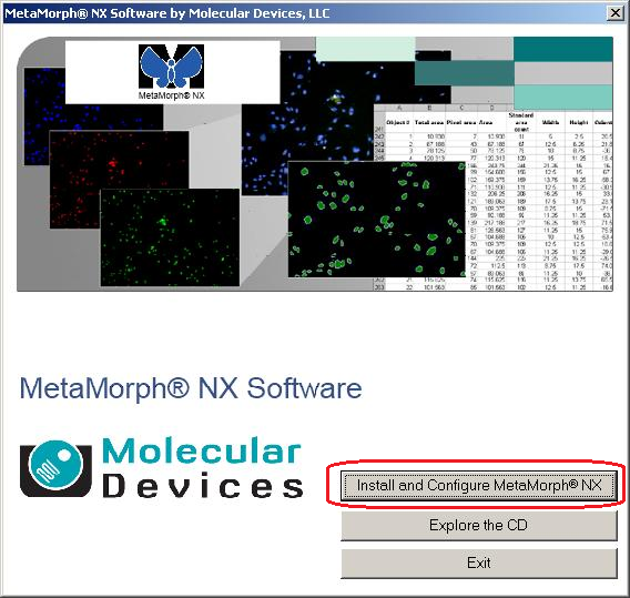 MetaMorph® NX 2.0 Software (Legacy) Installation Instructions