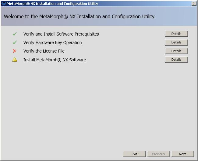 MetaMorph® NX 2.0 Software (Legacy) Installation Instructions