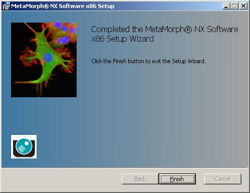 MetaMorph® NX 2.0 Software (Legacy) Installation Instructions