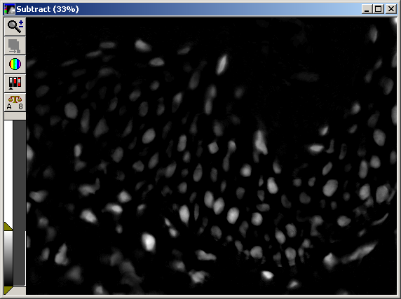 Correcting an uneven background in an image using morphology filters in ...
