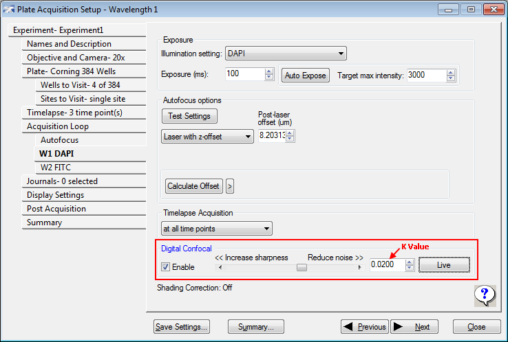 Using the Digital Confocal feature in the MetaXpress® Software