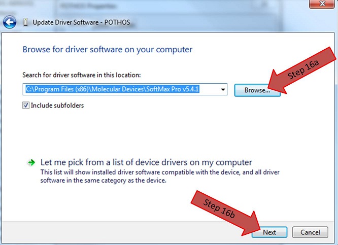 Installation of SoftMax® Pro on a Windows 7 computer and SpectraMax® L ...