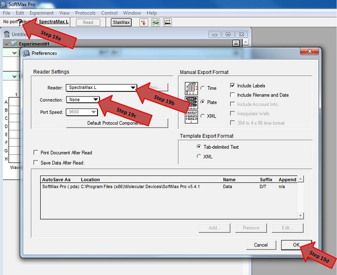 Installation of SoftMax® Pro on a Windows 7 computer and SpectraMax® L ...