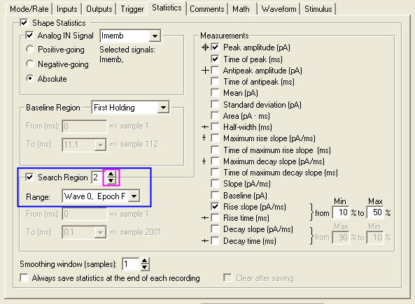 Conducting a Paired-Pulse Facilitation experiment with pCLAMP™ software