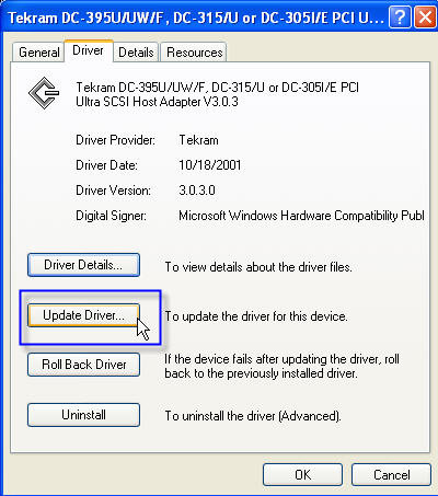 Installing the Tekram SCSI card