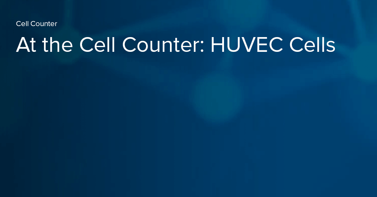 Human Umbilical Vein Endothelial Cells, HUVEC Cells | Molecular Devices