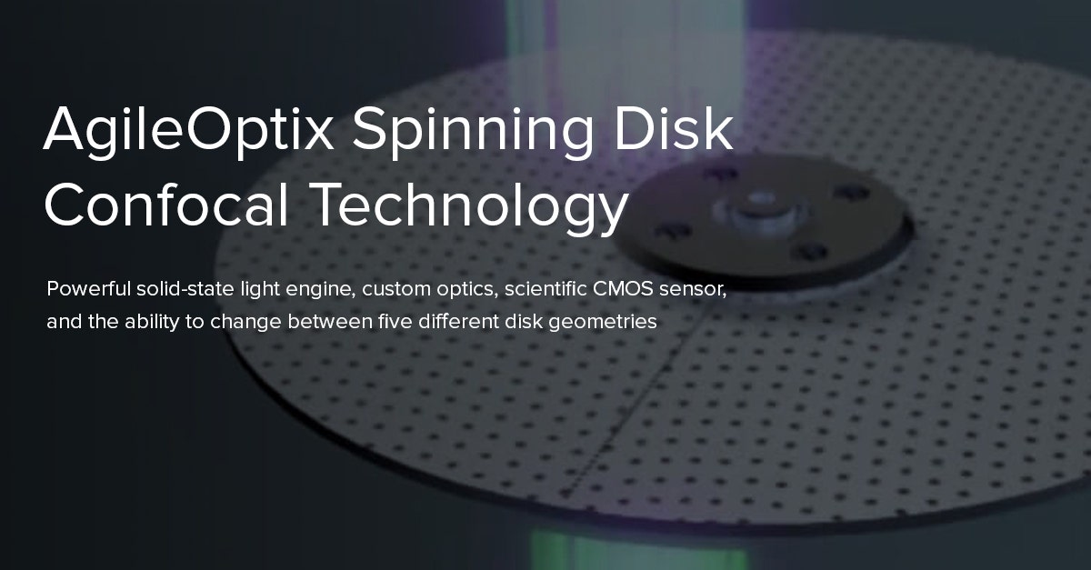 AgileOptix Spinning Disk Confocal Technology